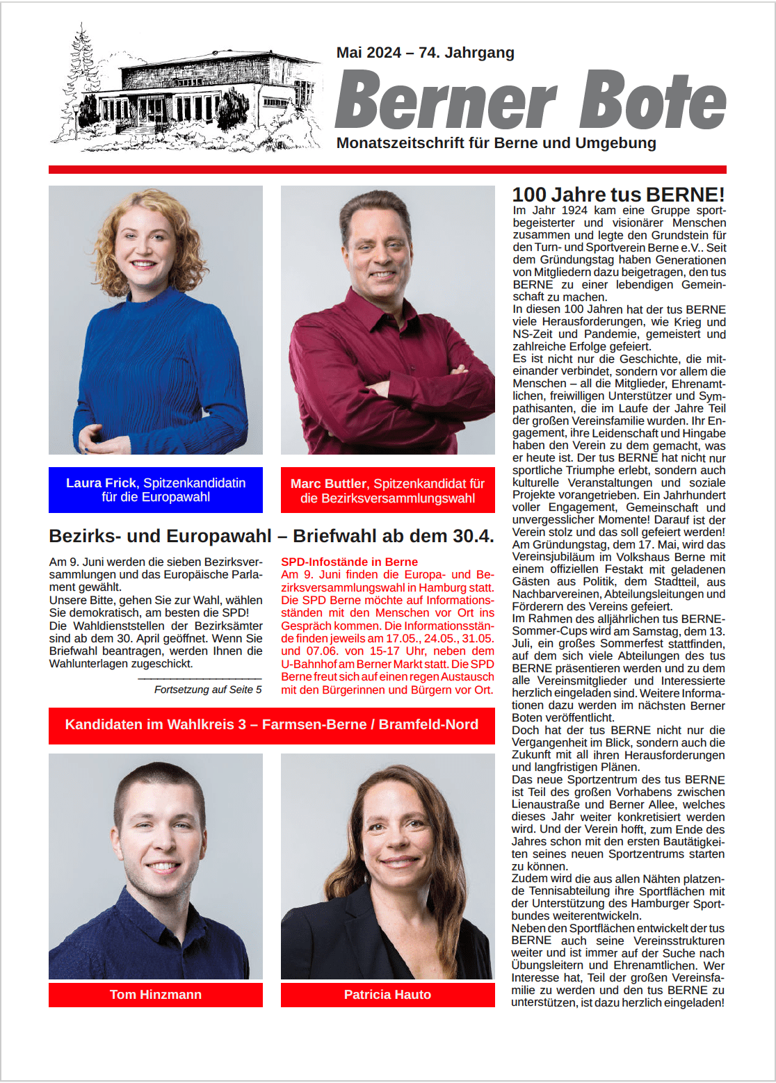 Berner Bote (PDF), 2024 - Berner Bote